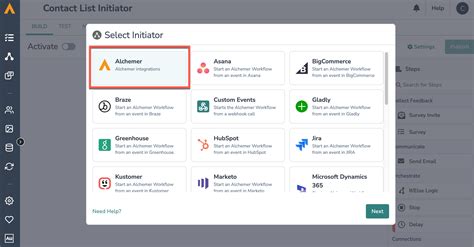 Contact List Initiator For Alchemer Workflow Alchemer Help