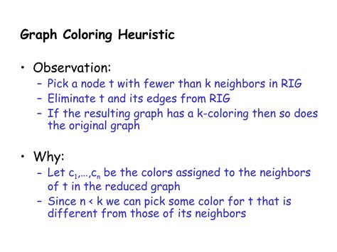 0015 Register Allocation Graph Coloring Ppt