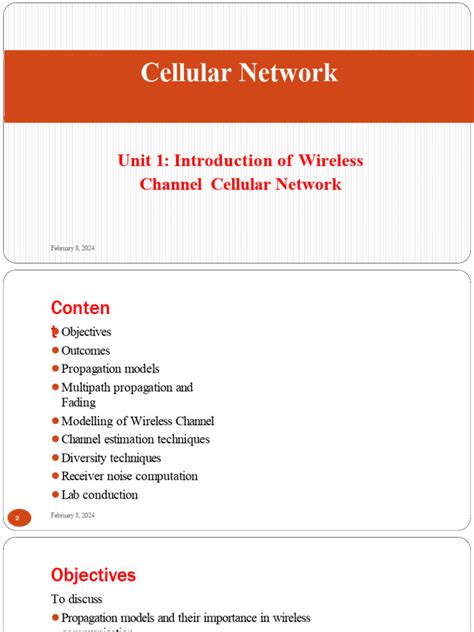 Unit 1_Introduction of Wireless Channel | PDF