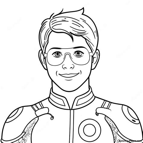 Henry Danger Coloring Page Coloring