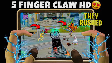 5 Finger Claw 🔥handcam Pubg Mobile Youtube