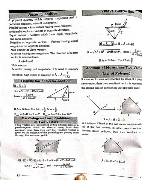 vector notes pdf