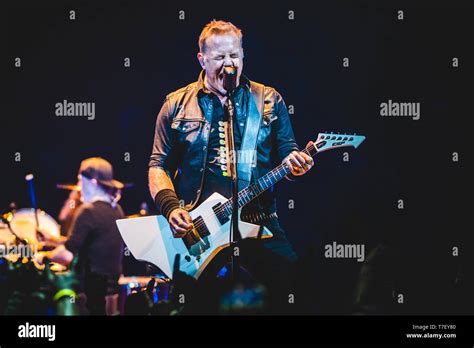 James Hetfield Singer And Guitarist Of The American Heavy Metal Band