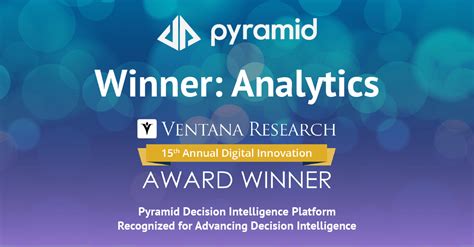 Pyramid Wins 2022 Ventana Research Digital Innovation Award In Analytics