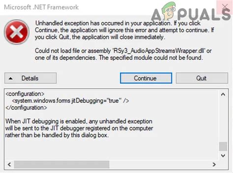 fix could not load file or assembly rsy3 audioappstreamswrapper dll