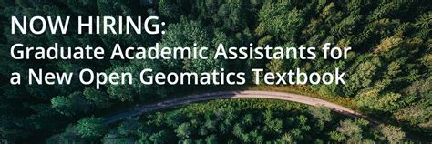 Now Hiring Graduate Academic Assistants Ubc Gis