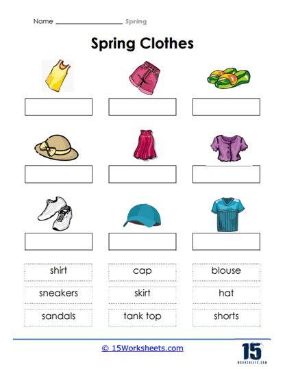 Spring Worksheets 15