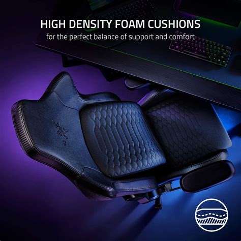 Razer Iskur Premium Gaming Chair With Integrated Lumbar Support Desk