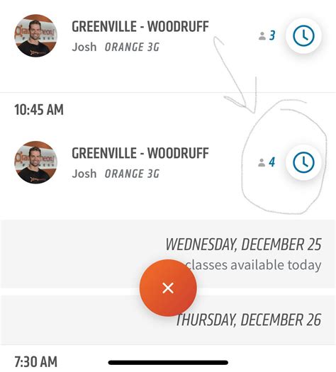 Is The Class Available Or Not Rorangetheory