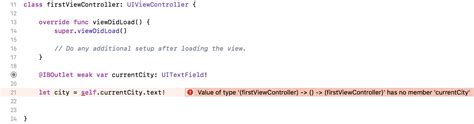 Swift Viewcontroller Not Recognizing Uitextfield Stack Overflow