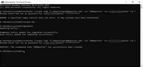 TaskScheduler A Specified Logon Session Does Not Exist Der Windows