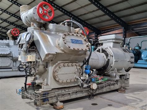 Used Sabroe Smc 106 S Reciprocating Compressor Nh3 Hos Bv