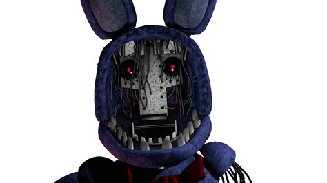 C4d Fnaf Fnaf 2 Withered Bonnie Jumpscare By Fnafandmore001 On