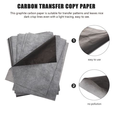 Hokarua 100 Sheets Of Carbon Transfer Copy Paper One Side Transfer