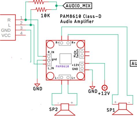 Bluetooth Speaker Circuit Diagram Wiring Diagram