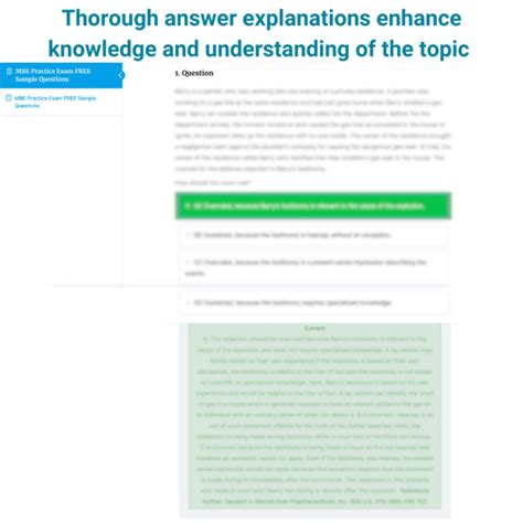 Mbe Practice Exam Free Sample Questions Have To Pass