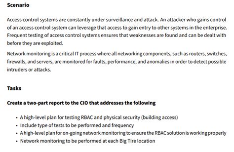 Solved Access Control Systems Are Constantly Under Chegg Com