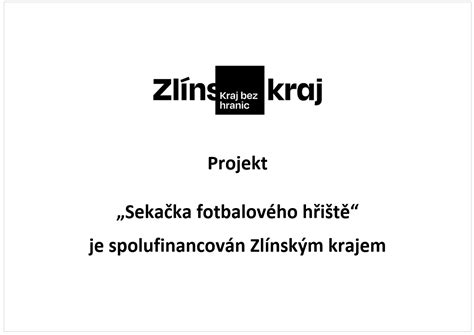 Sekačka Fotbalového Hřiště Obec Lubná