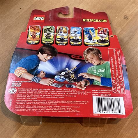 Lego Ninjago Zane Spinjitsu Master 2113 2011 New In Package Rarest