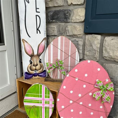 Pallet Easter Eggs Etsy