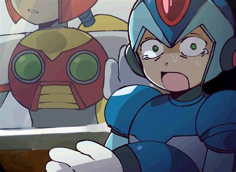 Zero And X Mega Man And 1 More Drawn By Koasku Danbooru