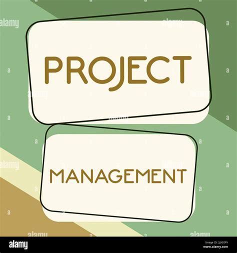 Hand Writing Sign Project Managementapplication Process Skills To