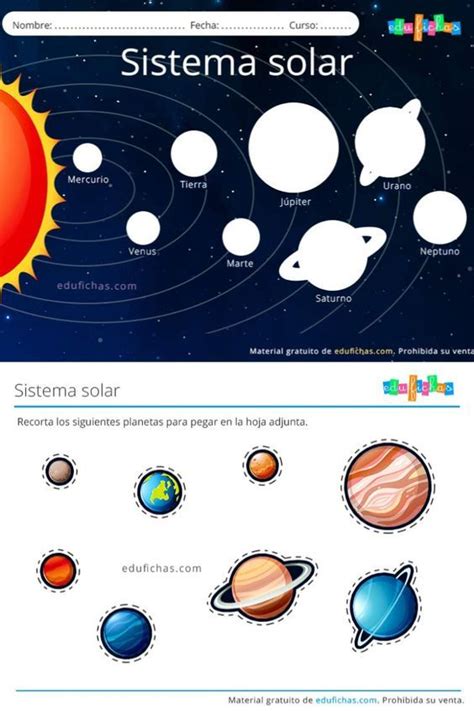 Sistema Solar Para Niños Material Gratis Para Aprender Los Planetas