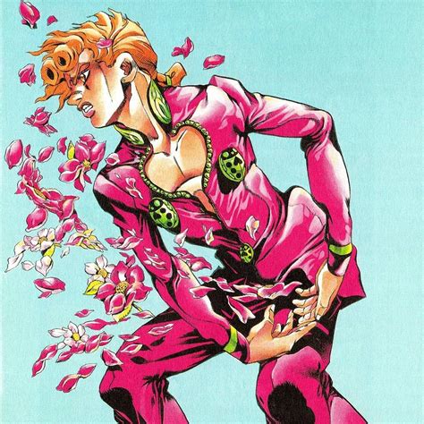 Giorno Giovanna Drawn By Araki In 1997 For The Cover Of Jojos Bizarre