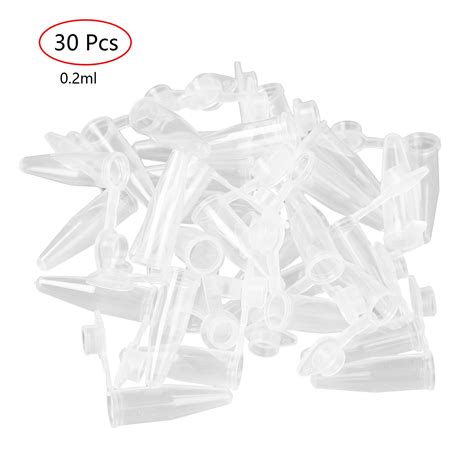 30 Small Testing Vial Nursery Tray Clear Plastic M Vicedeal