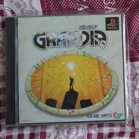 日版 Ps Grandia 冒險奇譚 Game Arts X Esp 世嘉 Sega Saturn Ss 經典 Rpg 角色扮演遊戲