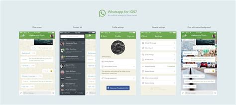 Whatsapp For Ios Redesign By Davey Heuser Ios App Design