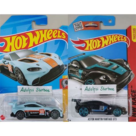 Jual Hotwheels Hot Wheels Aston Martin Vantage Gt3 Hw Race Track Stars