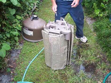 Cleaning A DE Filter