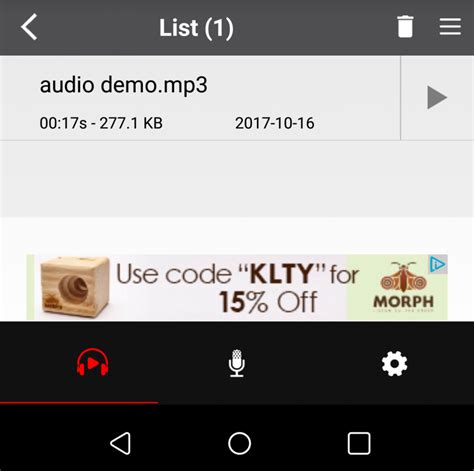 Make A Voice Recording On An Android Phone