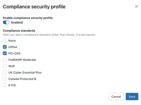 Configure Enhanced Security And Compliance Settings Databricks On Aws