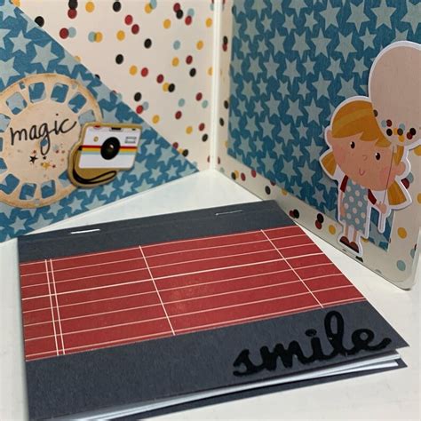 Disney Scrapbook Disney Mini Album Premade Pages Chipboard Scrapbook