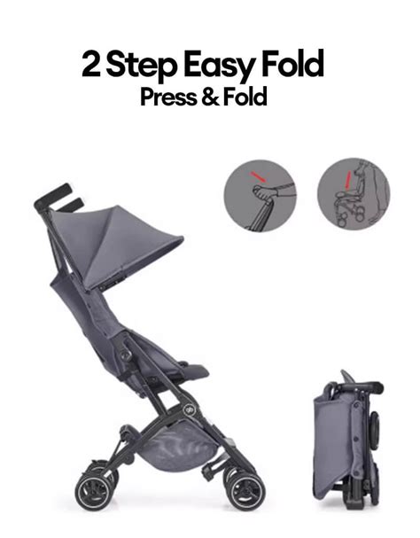 Gb Pockit Plus All Terrain Ultra Compact Cabin Size Stroller From 6