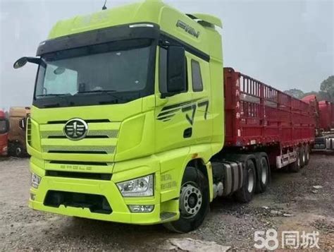一汽解放 解放j7 牵引车 40吨 550马力 货车 德阳58同城
