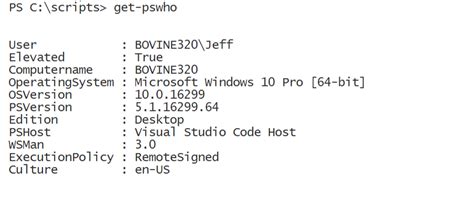 Who Is Running Your Powershell Script • The Lonely Administrator