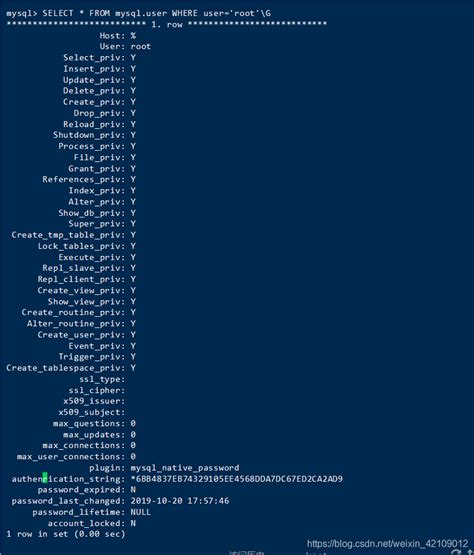 Mysql查看用户权限及权限管理查看msyql 用户的所有授权用户 Csdn博客
