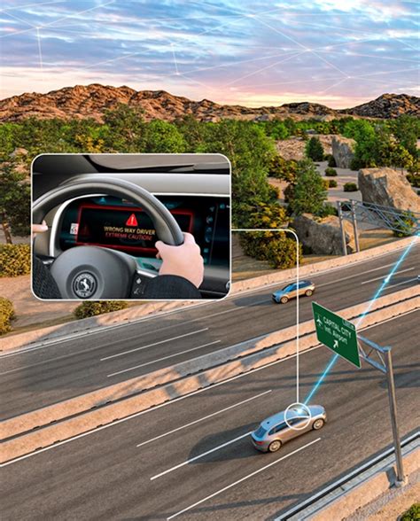 continental automotive wrong way driver detection system