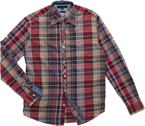 Tommy Hilfiger Leon Vintage Fit Check Shirt In Red For Men Lyst