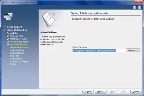 Tivoli Tsm Backup Einrichten Unter Windows Zentrum Für Datenverarbeitung