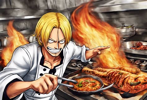 A Burning Culinary Battle Sanji Vs The Gorgeous Chef One Piece