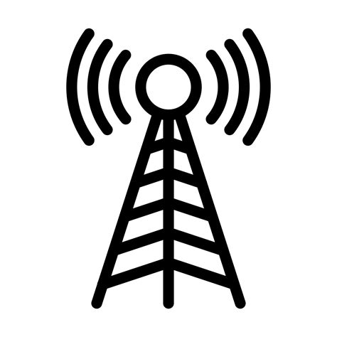 Antena Icon Design 11417542 Vector Art At Vecteezy