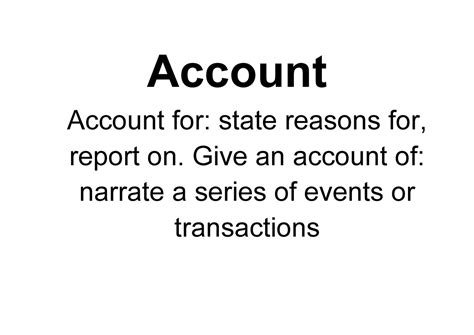 Copy Of Nesa Verbs Account Account For State Reasons For Report On