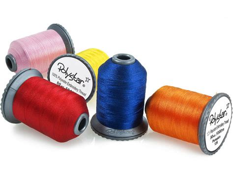 Polystar 64 Count Embroidery Thread On Snap Spools
