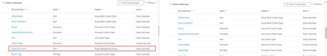 Step By Step Configure Sharepoint Content Types With Power Automate