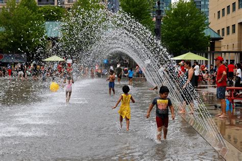 Splash Pads And Fountain Reopen For The Summer At Mississaugas