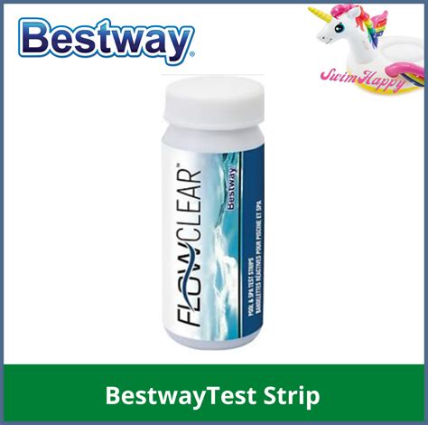 SwimHappy Bestway Flowclear Pool And Spa 3 In 1 Test Strips Lazada PH